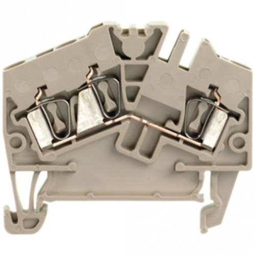 Reihenklemme ZDU 2,5-2/3AN beige Weidmüller