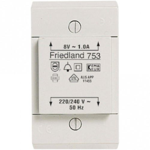 Friedland Transformator D753 8V 1A