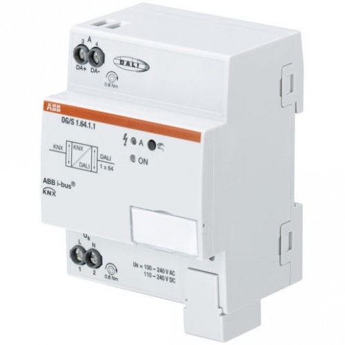 REG-Gateway KNX/DALI ABB DG/S 1.64.1.1, 1×64 Teilnehmer