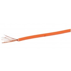 T-Litze 0,5mm² orange Spule zu 100m