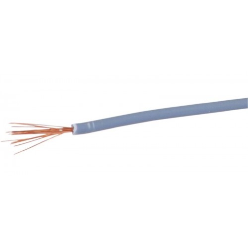 T-Litze 0,5mm² grau Spule zu 100m