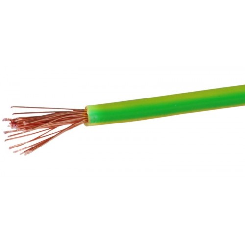T-Litze Eca 4mm² gelb-grün H07 V-K