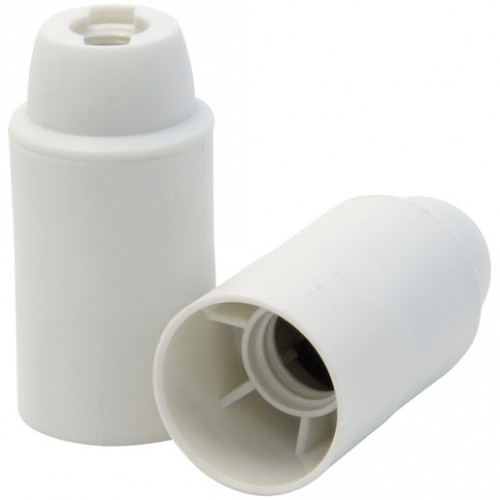 IS-Fassung E14 M10 3-teilig weiss