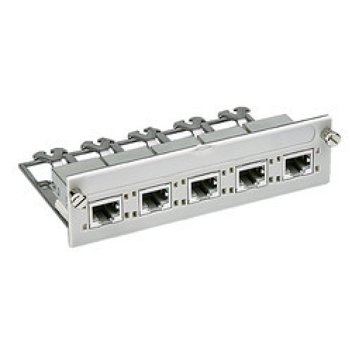 Universaleinheit freenet R&M 5x RJ45 Kat. 5e geschirmt ohne Erdungsgarnitur
