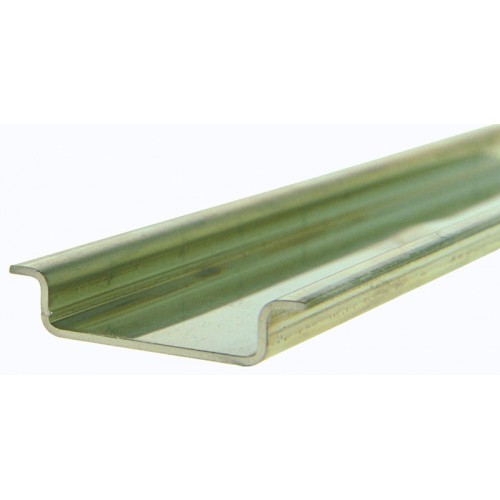 Tragschiene Stahl verzinkt 2m 35x7,3mm EN 50022-35