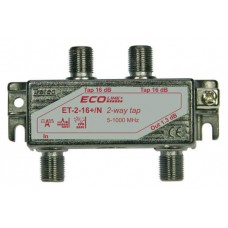 Abzweiger 2-fach ET-2-16+/N-G m.Modem Safe UPC Cablecom