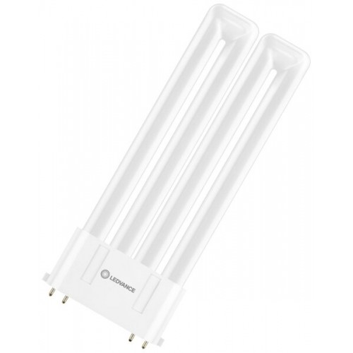 LED-Lampe LEDVANCE DULUX F18 G10 8W 1000lm 4000K 128mm mattiert 130°