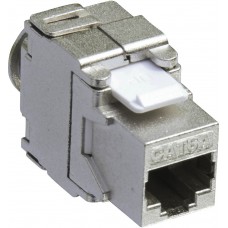 RJ45-Anschlussmodul VALUE Keystone Kat.6A/s grau