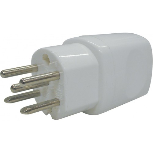 Stecker Steffen STEKO MOUNT T15 weiss 10A 250VAC